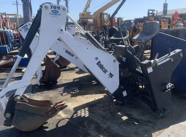 Bobcat 709, 811, 8709, 607, 905B Backhoe Attachment for CTLs / SSLs ...