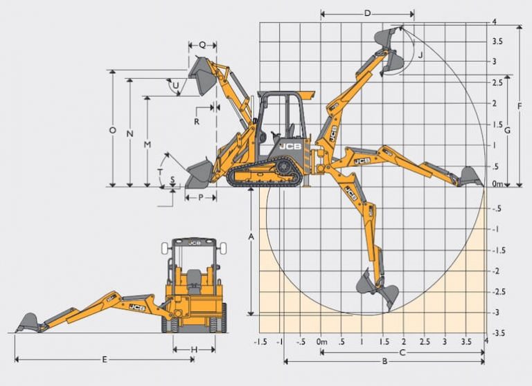 JCB 1CXT Backhoe Loader Specs, Weight & Dimensions at Equipment Wiki